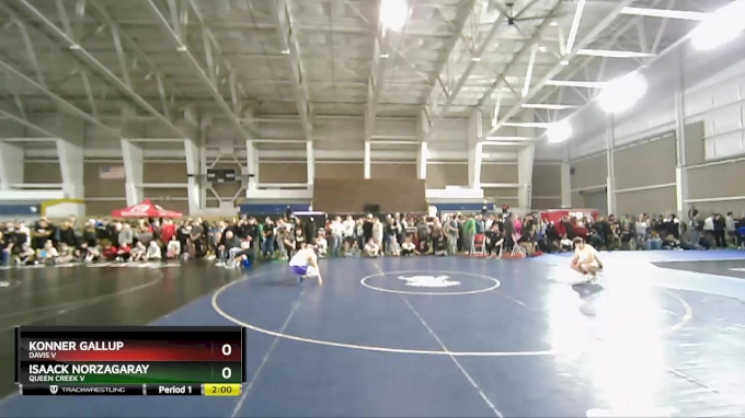 215 V Champ. Round 2 - Isaack Norzagaray, Queen Creek V vs Konner ...