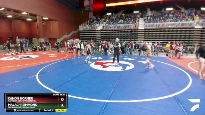 126 lbs Semifinal - Cameron Sisneros, Camel Kids Wrestling vs Jonah ...