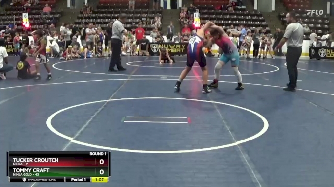 140 lbs Round 1 (6 Team) - Tucker Croutch, Ninja vs Tommy Craft, Ninja Gold