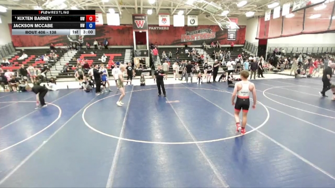 138 lbs Quarterfinal - Jackson McCabe, Nucla Wrestling vs Kixten Barney ...