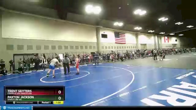 117 lbs Cons. Semi - Paxton Jackson, Steelclaw WC vs Trent Seitters ...