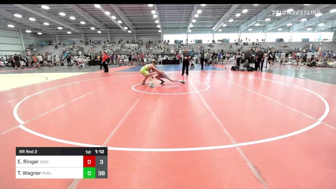 119 lbs Rr Rnd 2 - Ethen Ringer, Ragin Raisins Catawba vs Trey Wagner ...
