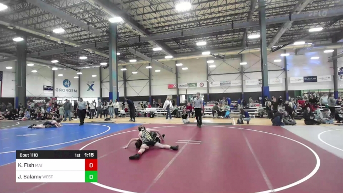 106 lbs Rr Rnd 3 - Kyler Fish, Mat Rats Rebooted vs Jeremiah Salamy ...