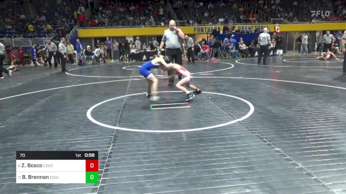 70 lbs Rd 2 - Consi Of 16 #1 - Zach Bosco, Central Valley vs Ben ...