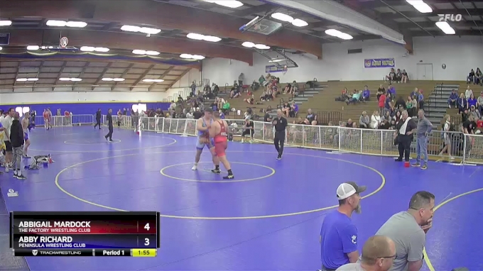 285 lbs 1st Place Match - David Finch, Lowell vs Noah Miner, Aloha Warriors
