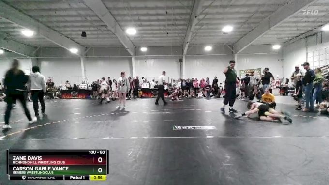 60 lbs Cons. Round 2 - Zane Davis, Richmond Hill Wrestling Club vs ...