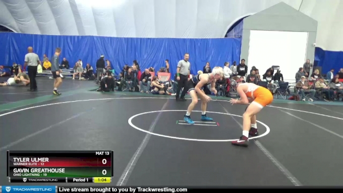 138 lbs Round 5 (8 Team) - Gavin Greathouse, Ohio Lightning vs Tyler ...