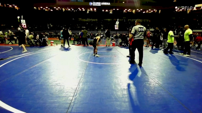 105 lbs Quarterfinal - Christopher Prontnicki, Olympic vs Ilias Daraku ...