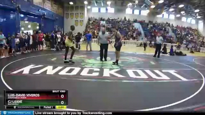 132 lbs Champ. Round 1 - Luis-David Viveros, Southwest Miami vs Cj ...