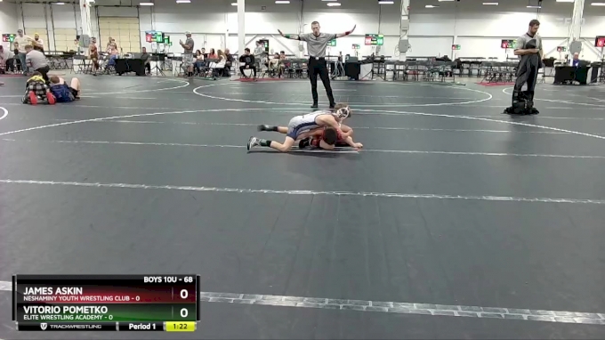68 lbs 5th Place Match - James Askin, Neshaminy Youth Wrestling Club vs ...