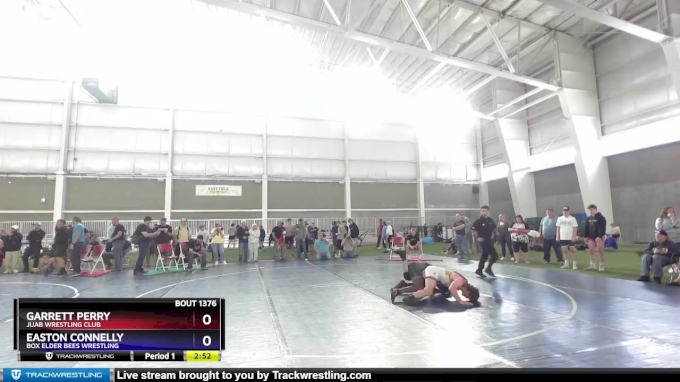157 lbs Cons. Round 2 - Easton Connelly, Box Elder Bees Wrestling vs ...