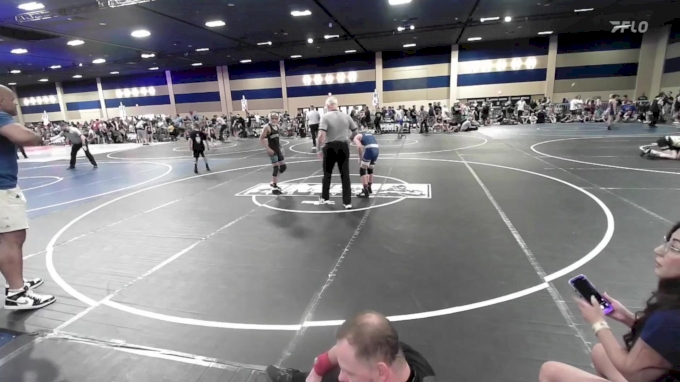 98 lbs Quarterfinal - Mercer Hamilton, Mat Demon WC vs Austin Esquivel ...