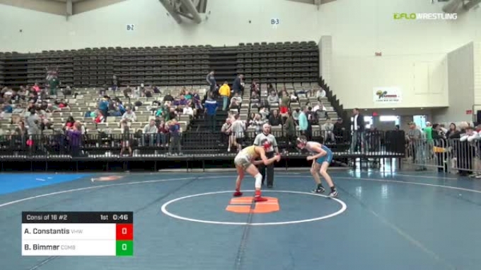 108 lbs Consi Of 16 #2 - Alexander Constantis, Vhw vs Brady Bimmer, Combat