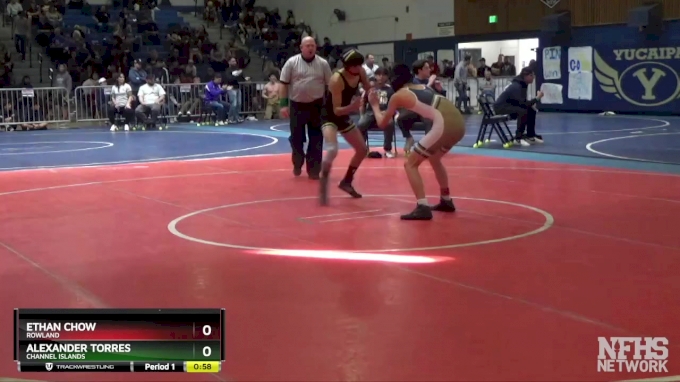 106 lbs Cons. Round 2 - Ethan Chow, Rowland vs Alexander Torres ...