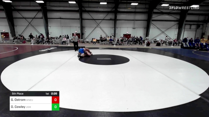 184 lbs 5th Place - Griffin Ostrom, Western New England vs Daryl Cowley ...