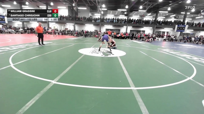 132 lbs Round Of 16 - William Grassini, Clarke vs Santiago Chrisjohn ...