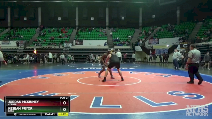 1A-4A 285 Semifinal - Kesean Pryor, Dora vs Jordan McKinney, Corner