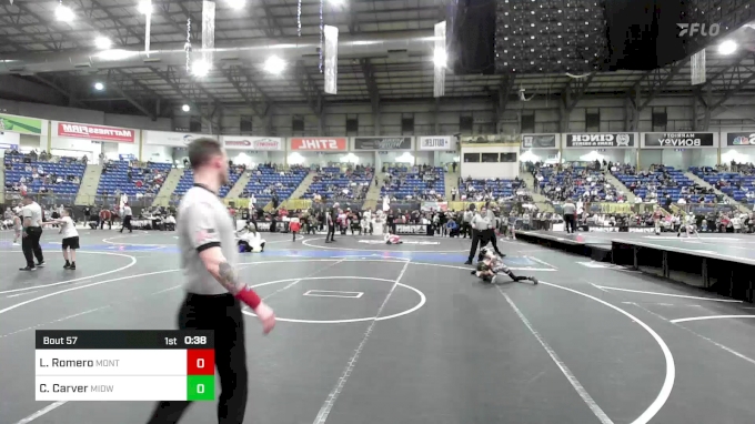 57 lbs 3rd Place - Landon Romero, Monte Vista Takedown Club vs Case ...