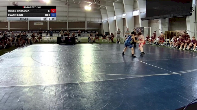 94 lbs Reese Babcock, Illinois vs Evann Linn, Minnesota Blue