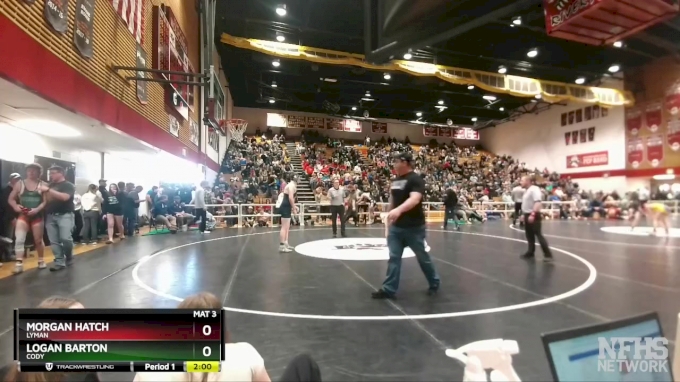 190 lbs Semifinal - Morgan Hatch, Lyman vs Logan Barton, Cody