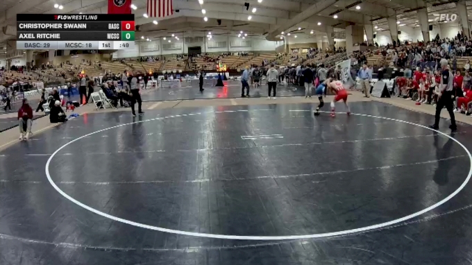 120 lbs Placement (4 Team) - Christopher Swann, Baylor School vs Axel ...