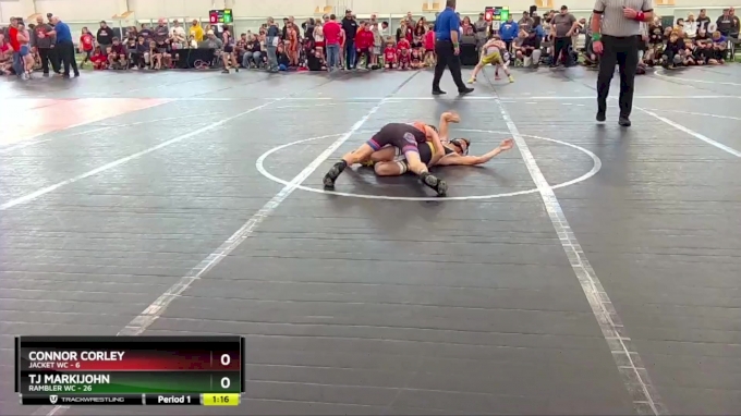 72 lbs Round 1 (4 Team) - Connor Corley, Jacket WC vs TJ Markijohn ...