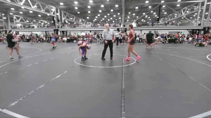 118 lbs Round 3 (6 Team) - Sophie French, Team Diamond Fish vs Ariahna ...