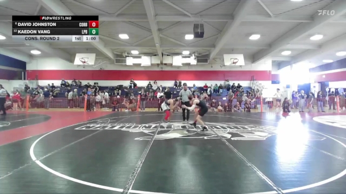 Boys 122 lbs Cons. Round 2 - David Johnston, Corning Boys vs Kaedon ...