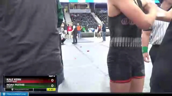 150 lbs 1st Place Match - Kale Kern, Great Bend vs NOAH MATHIS, Bobcat