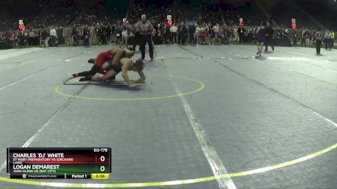 D2-175 lbs Cons. Round 3 - Charles `DJ` White, St Mary Preparatory HS ...