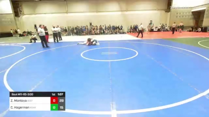 170 lbs Rr Rnd 1 - Zydlik Montoya, Best Trained Wrestling vs Caden ...