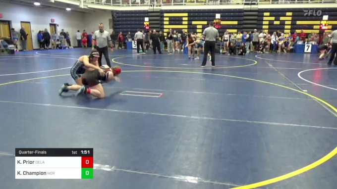155 lbs Quarterfinal - Kate Prior, Delaware Valley vs Karsyn Champion ...