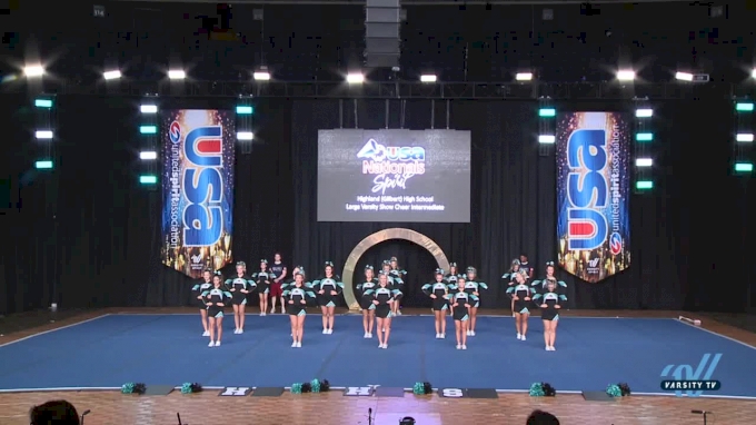 Highland (Gilbert) [2018 Large Varsity Show Cheer Intermediate Finals ...