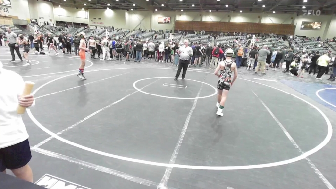 78 lbs 2nd Place - Zayden Maynez, Fallon Outlaws WC vs Aiden Howard ...