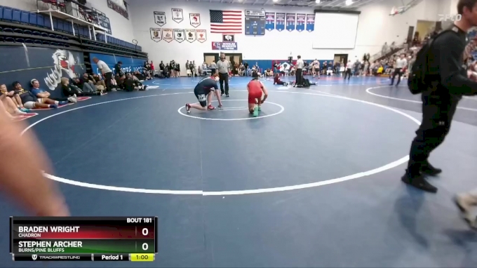 165 lbs Cons. Round 2 - Braden Wright, Chadron vs Stephen Archer, Burns/Pine Bluffs