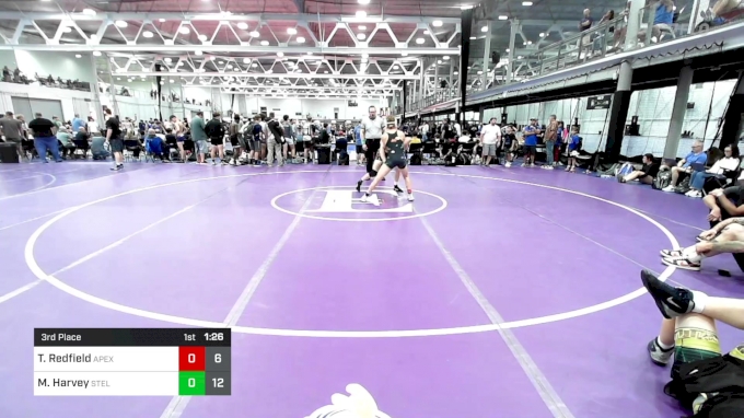 134 lbs 3rd Place - Tyler Redfield, Apex Worldwide vs Mason Harvey ...