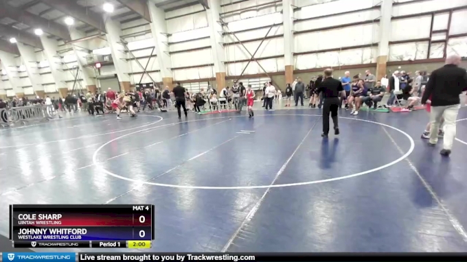 98 lbs Quarterfinal - Johnny Whitford, Westlake Wrestling Club vs Cole ...