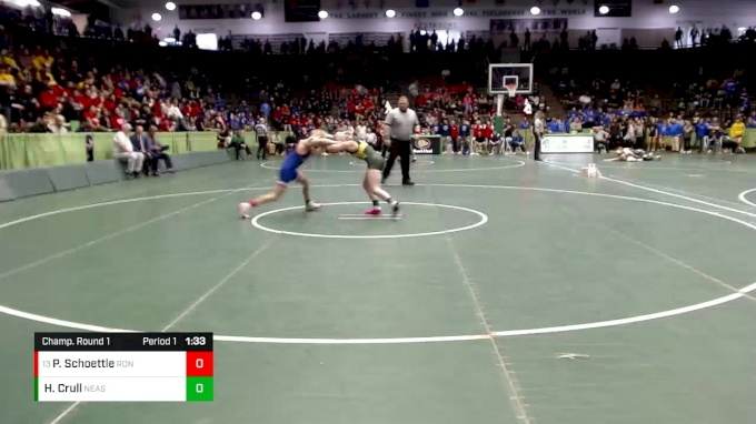 106 lbs Champ. Round 1 - Peyton Schoettle, Roncalli vs Heather Crull ...