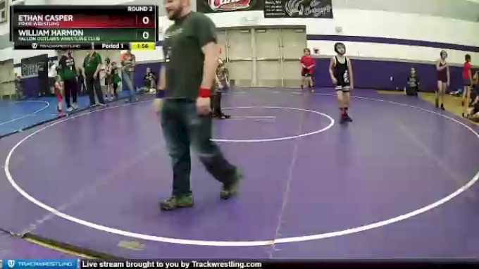 66-72 lbs Round 2 - Ethan Casper, Pride Wrestling vs William Harmon ...