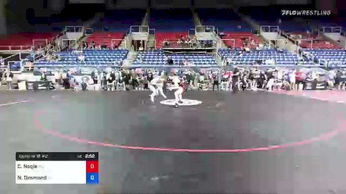 113 lbs Consi Of 16 #2 - Carter Nogle, Maryland vs Nathan Desmond ...