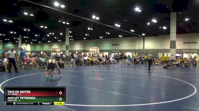 100 lbs Round 5 (6 Team) - Taylor Reiter, STL Green vs Hayley Petersen ...