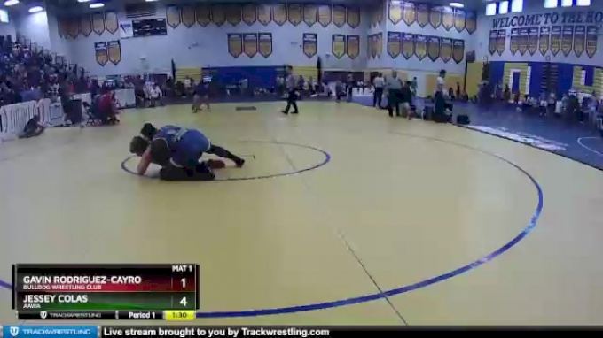 182 lbs Champ. Round 2 - Gavin Rodriguez-Cayro, Bulldog Wrestling Club ...