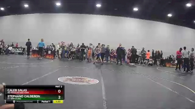 78 lbs Round 1 - Stephano Calderon, Et Wrestling vs Caleb Salas, No ...
