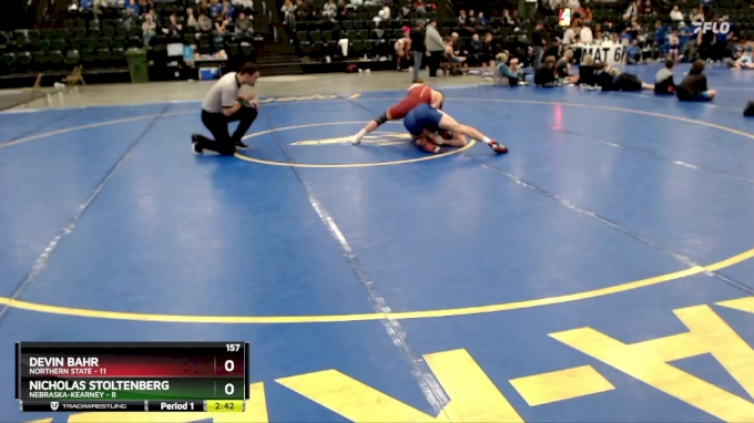 157 lbs Finals (2 Team) - Nicholas Stoltenberg, Nebraska-Kearney vs ...