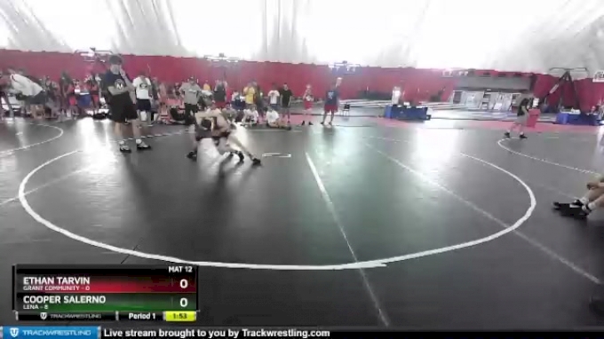 120 lbs Round 2 (4 Team) - Cooper Salerno, Lena vs Ethan Tarvin, Grant ...