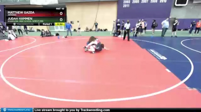 170 lbs Cons. Semi - Matthew Gazda, Arizona vs Judah Hammen, Kaukauna ...