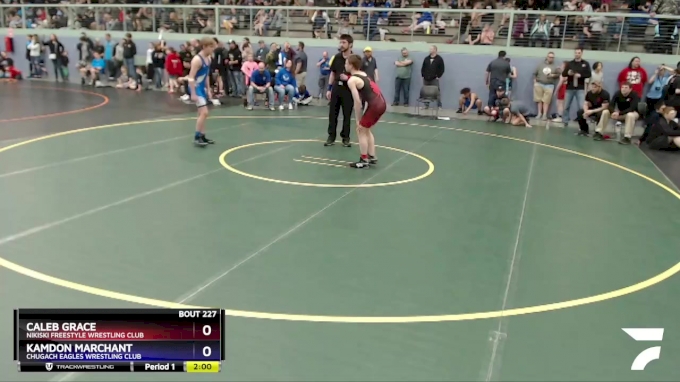 119 lbs Round 2 - Caleb Grace, Nikiski Freestyle Wrestling Club vs ...
