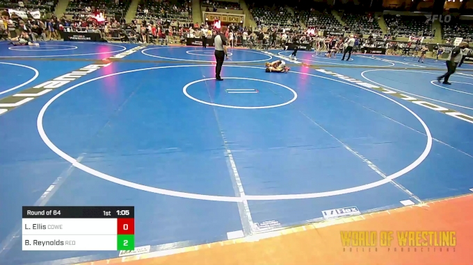 115 lbs Round Of 64 - Legend Ellis, Coweta Tiger Wrestling vs Braylon ...