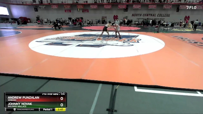 125 lbs Cons. Round 4 - Andrew Punzalan, Wabash vs Johnny Novak ...