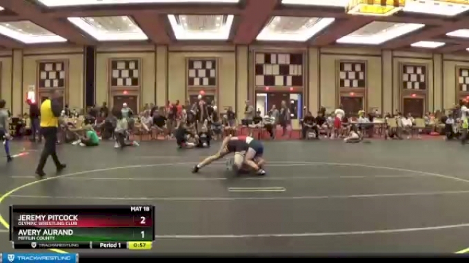 170 lbs Champ. Round 1 - Jeremy Pitcock, Olympic Wrestling Club vs ...